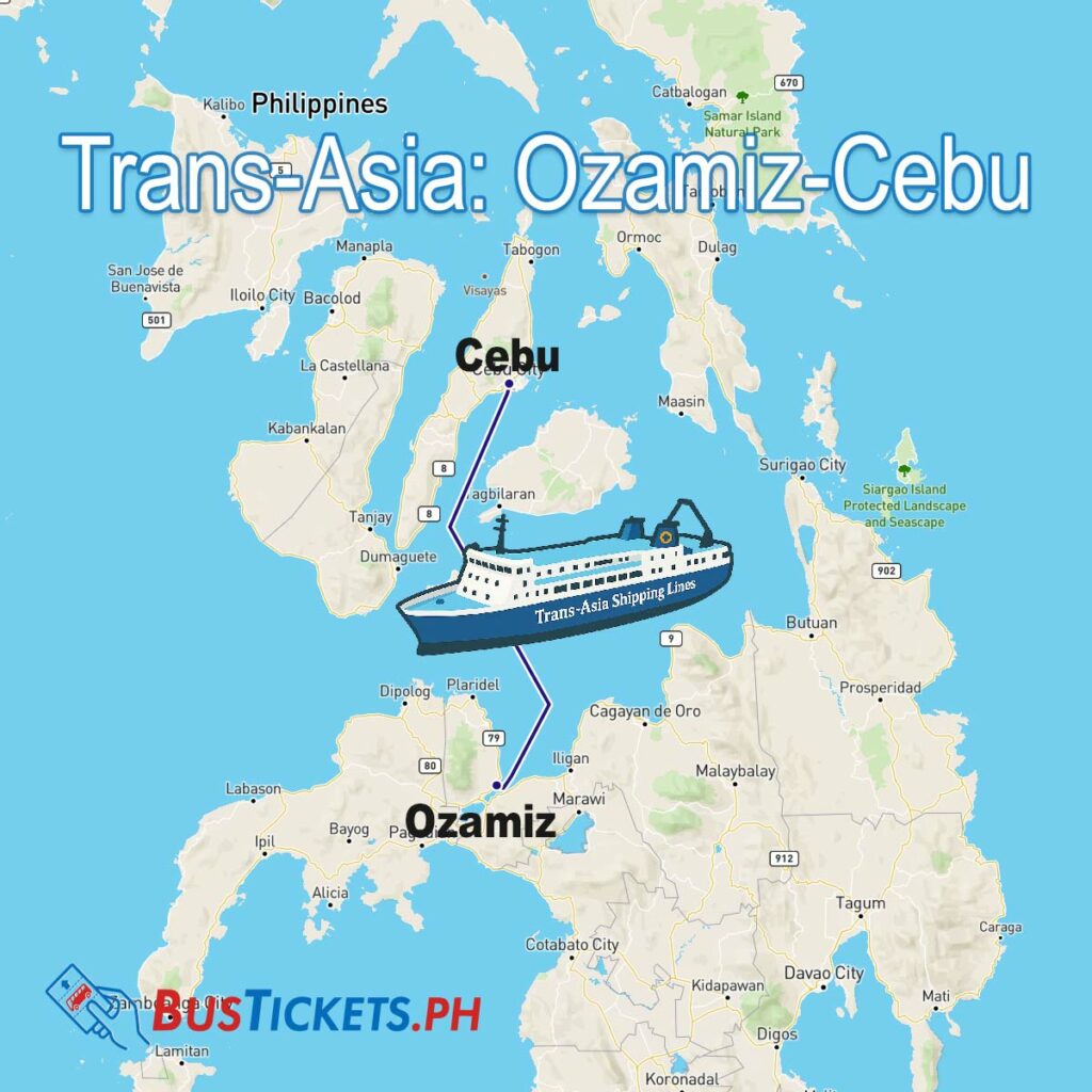 Trans-Asia Ferry: Ozamiz to Cebu | Schedules, Fares & Booking