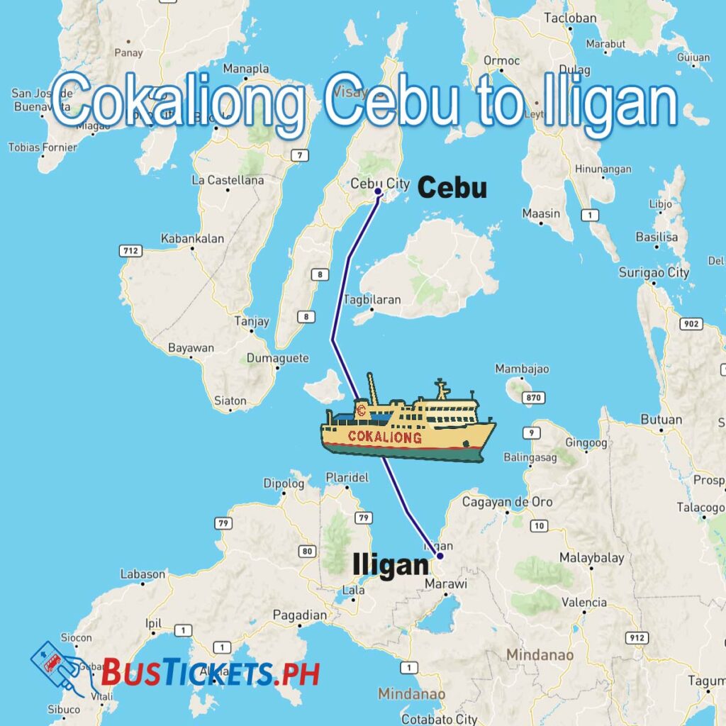 Cokaliong Cebu to Iligan Ferry Schedule & Tickets 2025