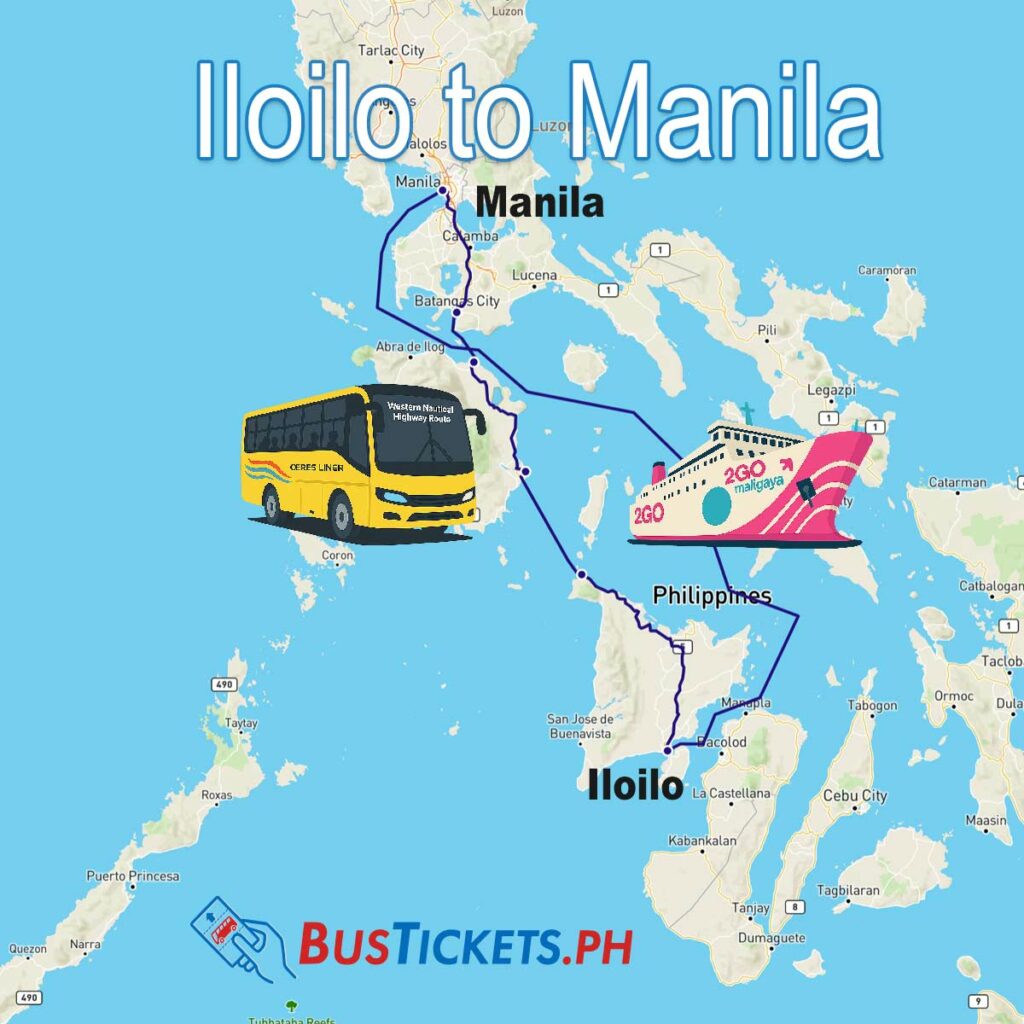 Book Iloilo to Manila Ferry & Bus Tickets: Schedule & Prices 2025