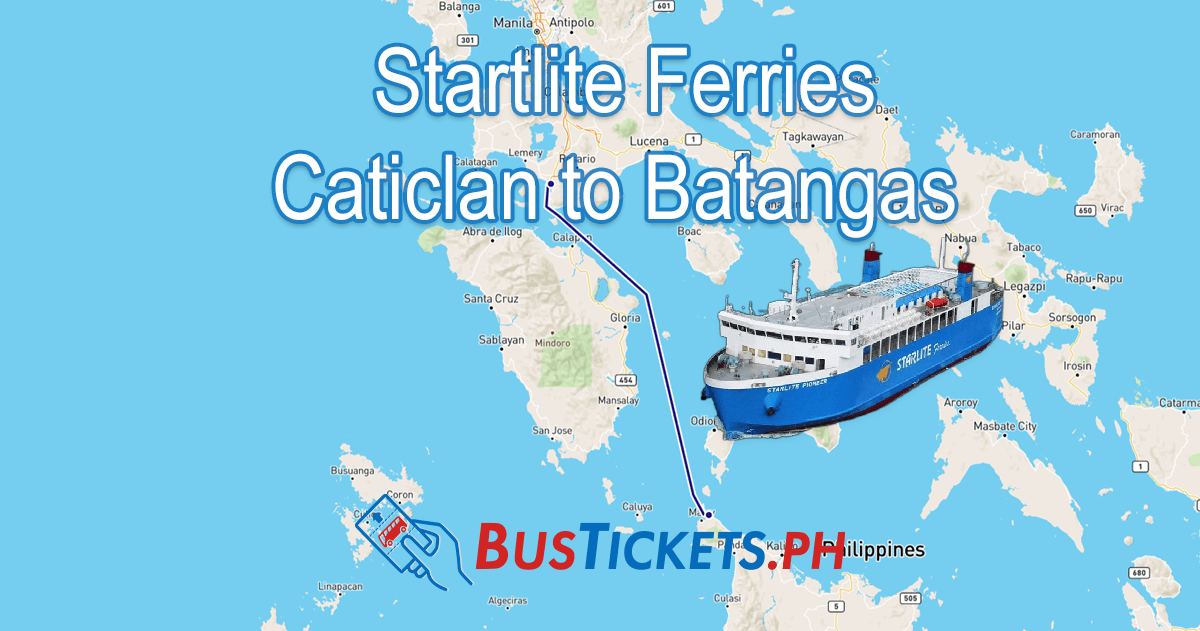 Starlite Ferry Caticlan to Batangas: Schedule, Fares & Booking Info